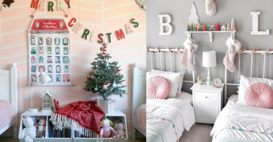 Ιδεες Χριστουγεννιατικης διακοσμησης για το παιδικο δωματιο!