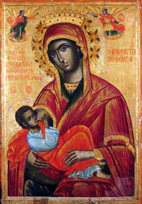 3 /7: γιορτάζεται η Παναγία η Γαλακτοτροφούσα.