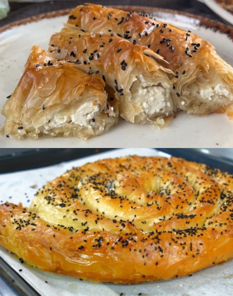 Στριφτή Τυρόπιτα με φύλλο κρούστας