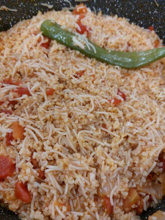 Κυπριακό πιλάφι με πλιγούρι