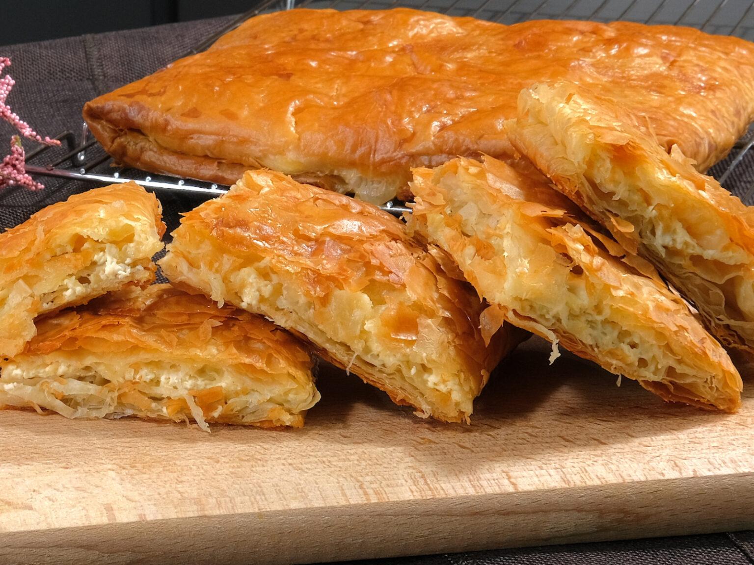 Τυρόπιτα σαν μπουγάτσα για το ολοήμερο