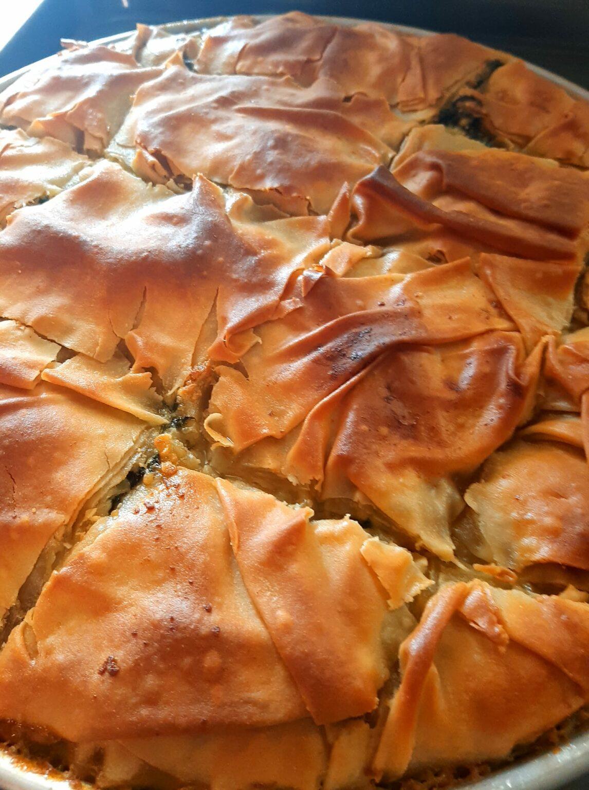 Εύκολη σπανακόπιτα για το σχολείο