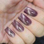 Χριστουγεννιάτικα velvet nails