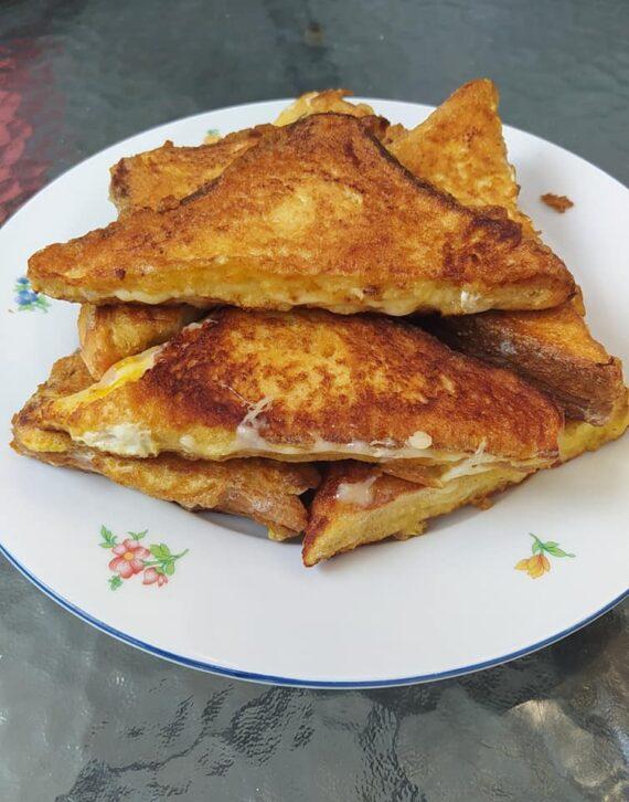 Αυγοφέτες τοστ για κολατσιό στο σχολείο