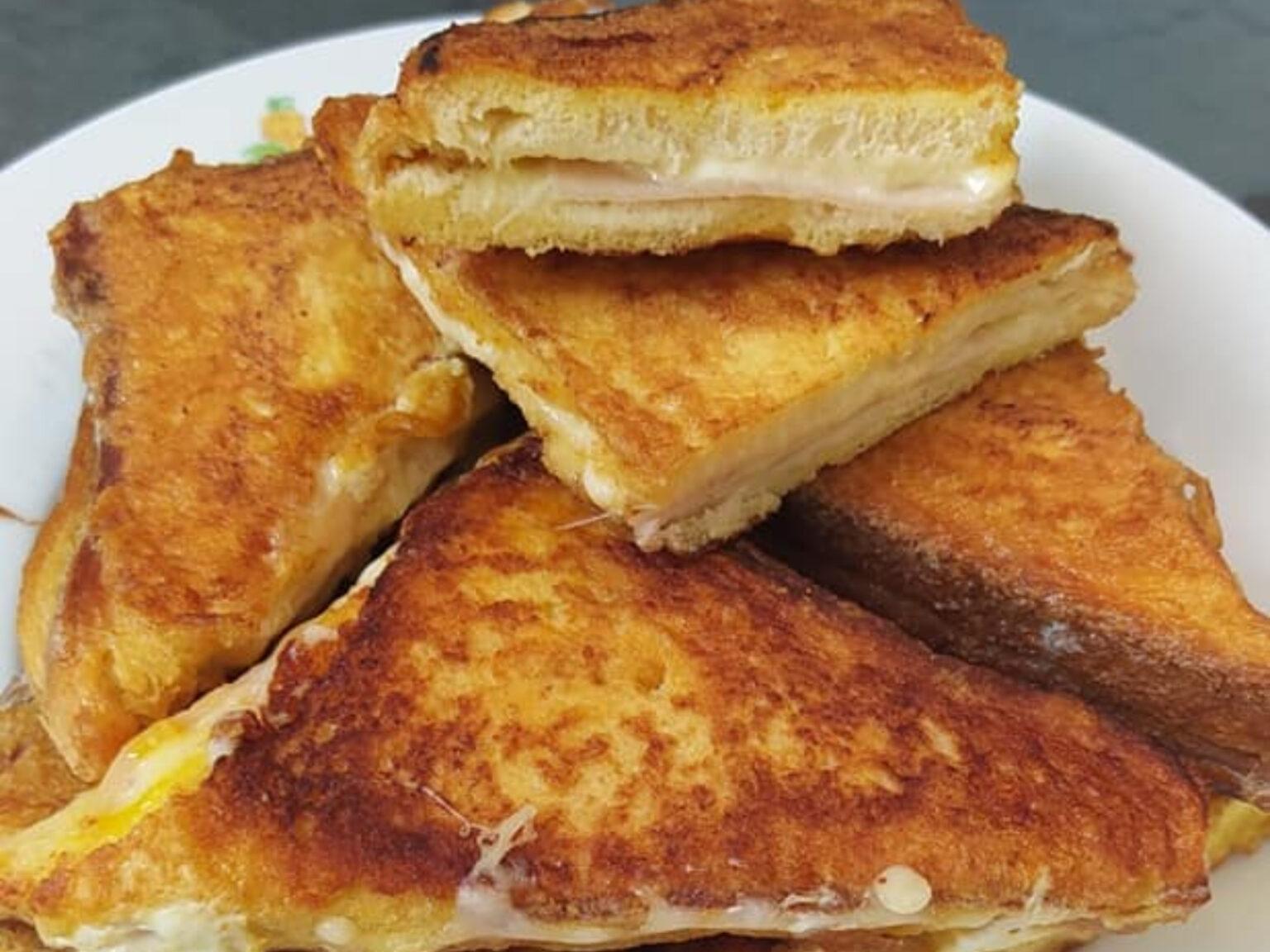 Αυγοφέτες τοστ για κολατσιό στο σχολείο