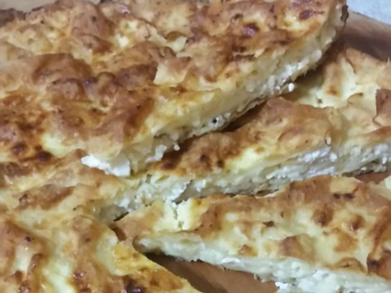 Πίτα με φύλλα ποντιακά περέκ