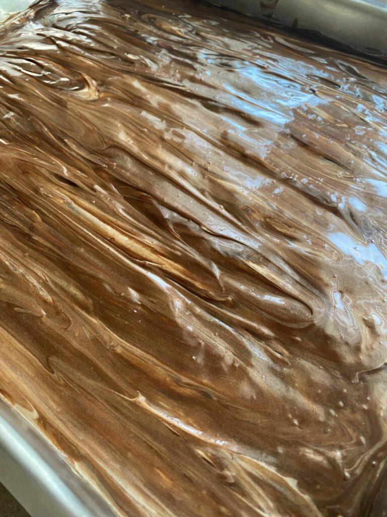 Πάστα ταψιού παρφέ σοκολάτα