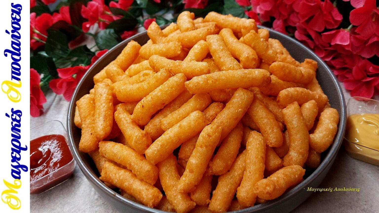 Σπιτικά γαριδάκια σαν απ' το σούπερ μάρκετ