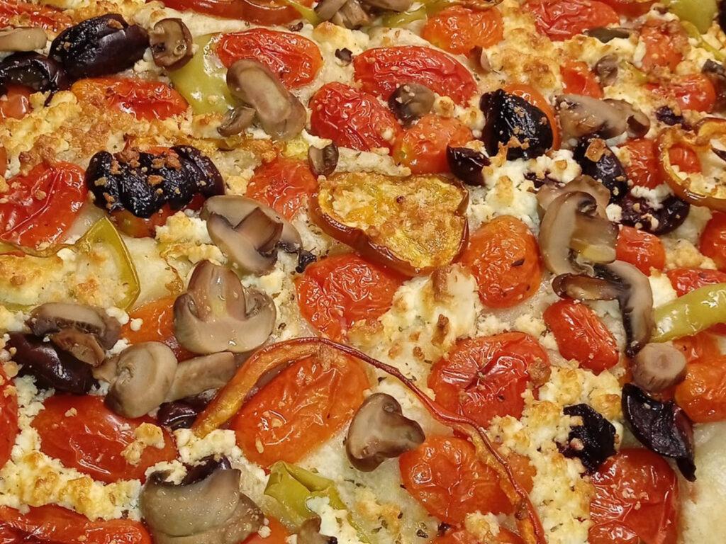 Αφράτη πίτσα του κηπουρού