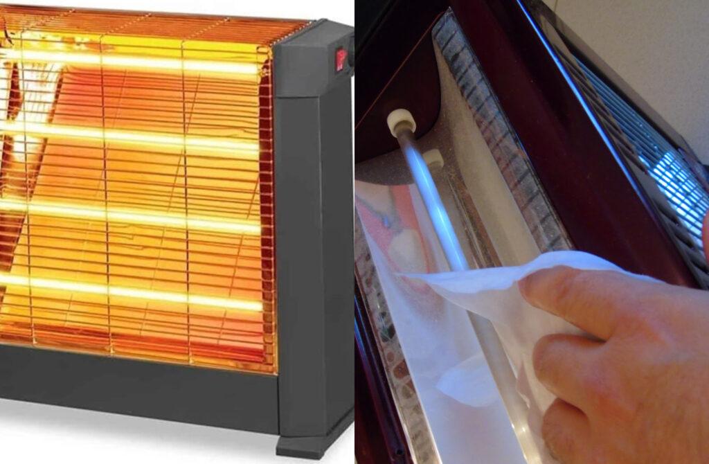 Σκόνη μαυρίλες και ψόφια ζωύφια στην ηλεκτρική σόμπα: Πως να την ...