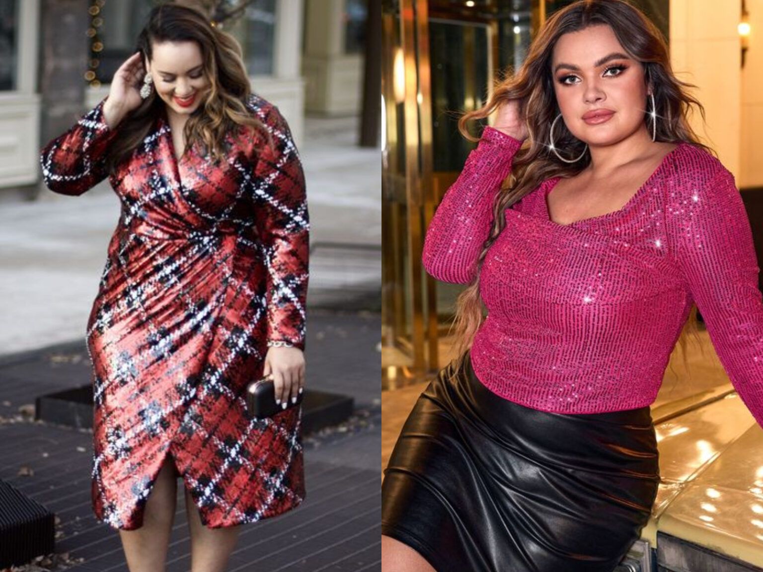 Χριστούγεννα: Ιδέες για plus size Χριστουγεννιάτικο ντύσιμο που ξεχωρίζει