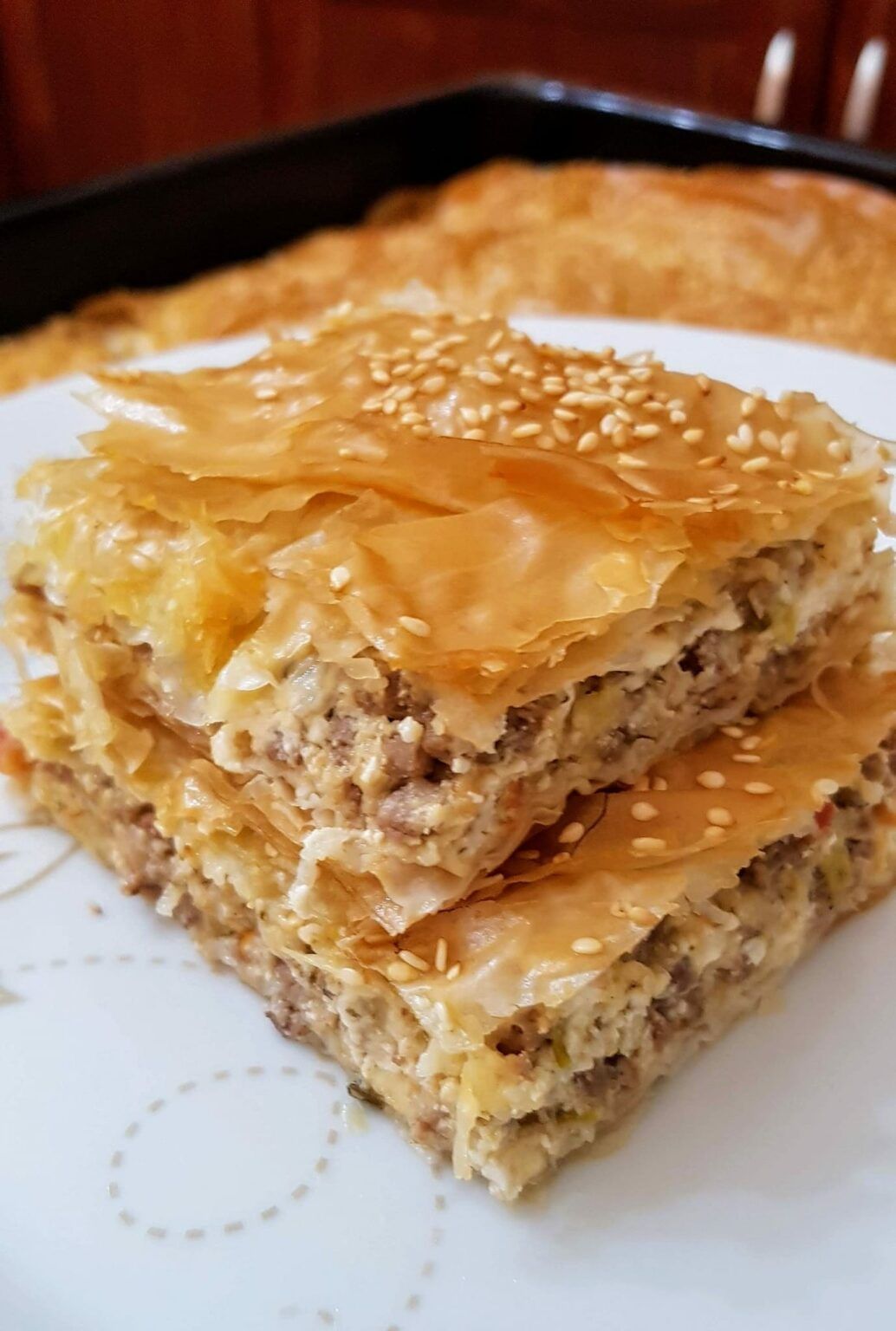 Κιμαδόπιτα με φύλλο κρούστας και τυρί