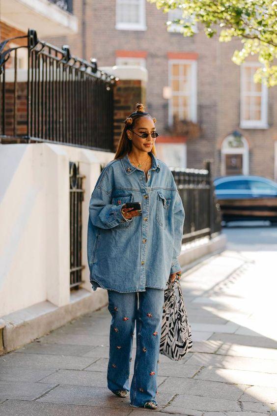Total denim look την Άνοιξη: 15 ιδέες για ντύσιμο με πρωταγωνιστή το τζιν