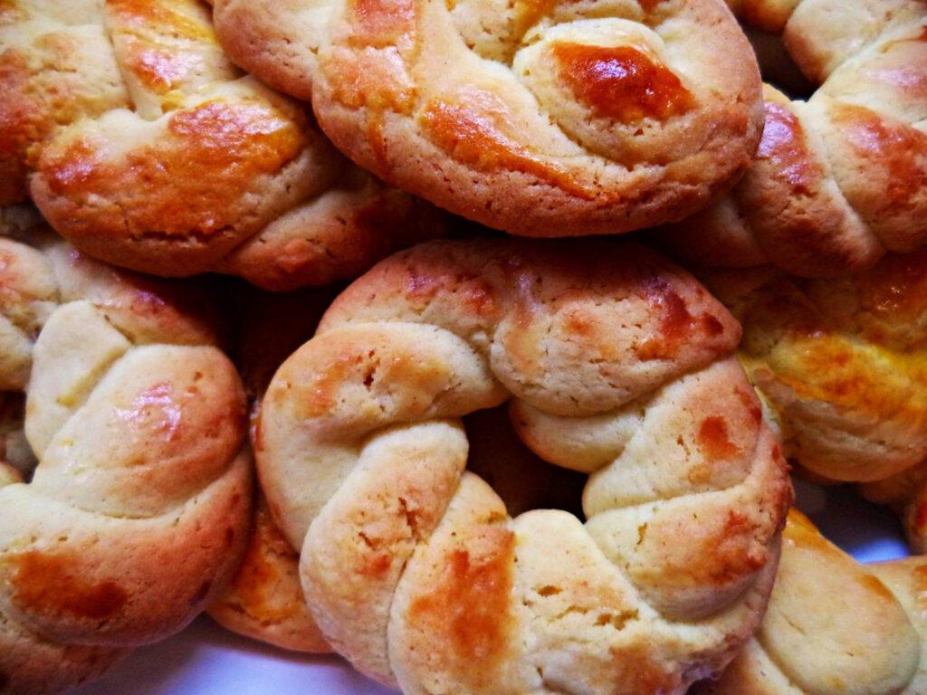 Τριφτά Πασχαλινά κουλουράκια με μπέικιν