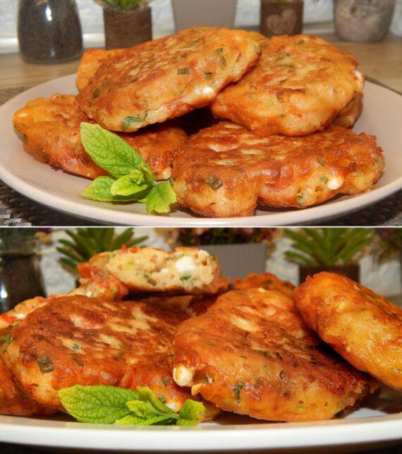 Ντοματοκεφτέδες με φέτα