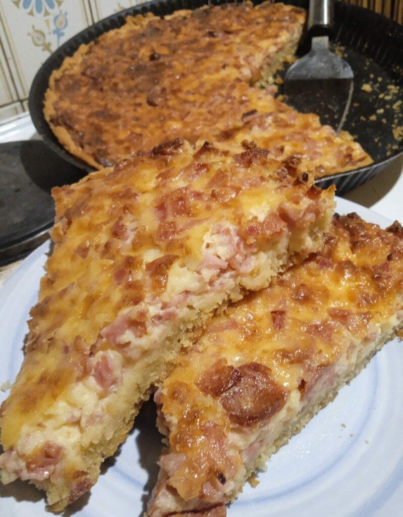 Κις λορέν με ζαμπόν και κρέμα γάλακτος