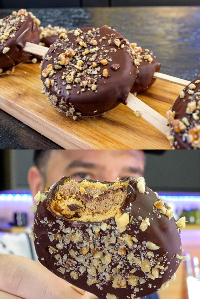 Παγωτίνια πραλίνας του Παναγιώτη Παπαδάκη