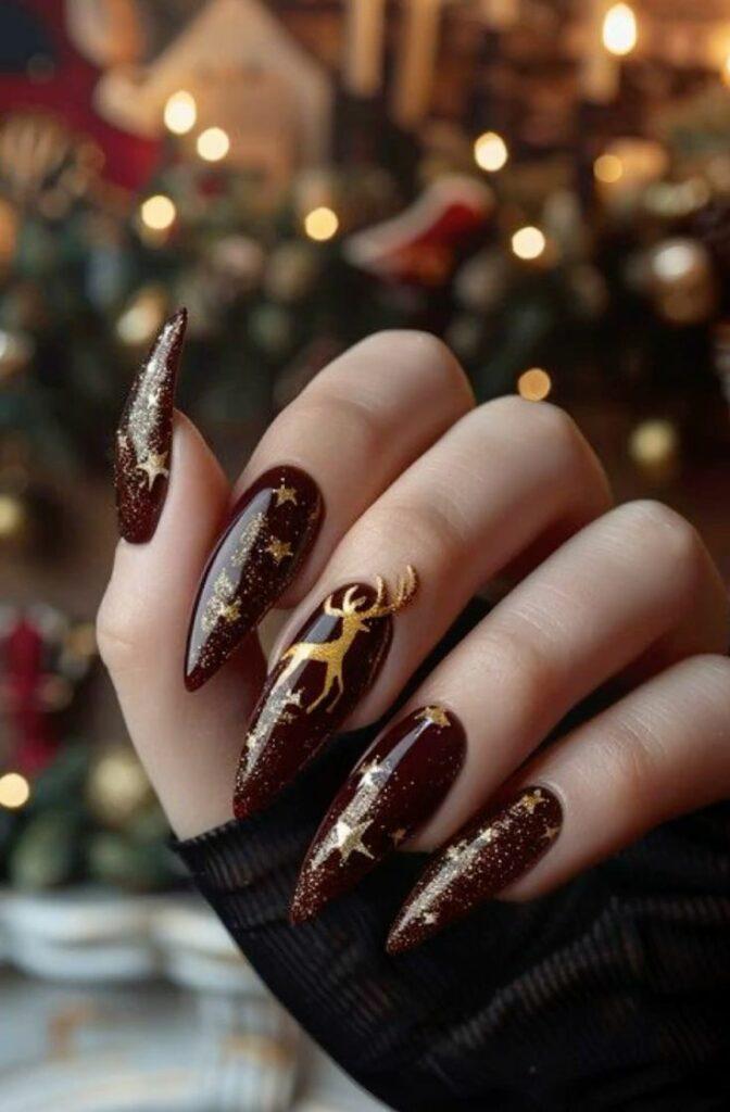 Christmas charms nails : Ιδέες για τα απόλυτα γιορτινά νύχια