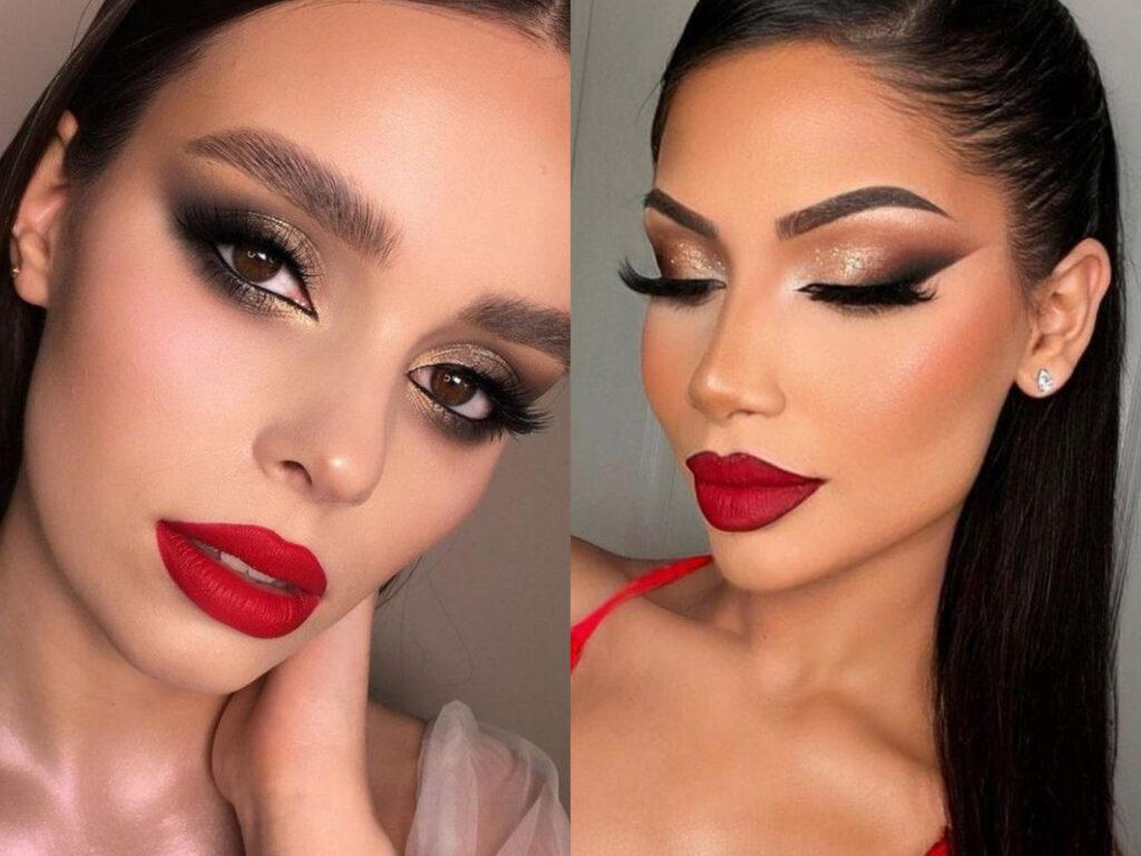 Ακαταμάχητο Χριστουγεννιάτικο Look: Smokey Eye και Κόκκινο Κραγιόν για ...