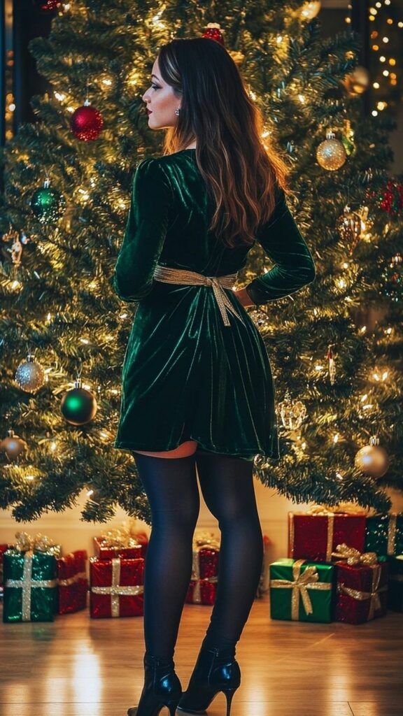 Velvet Vibes: Εντυπωσιακά Outfits για το Ρεβεγιόν από Βελούδο