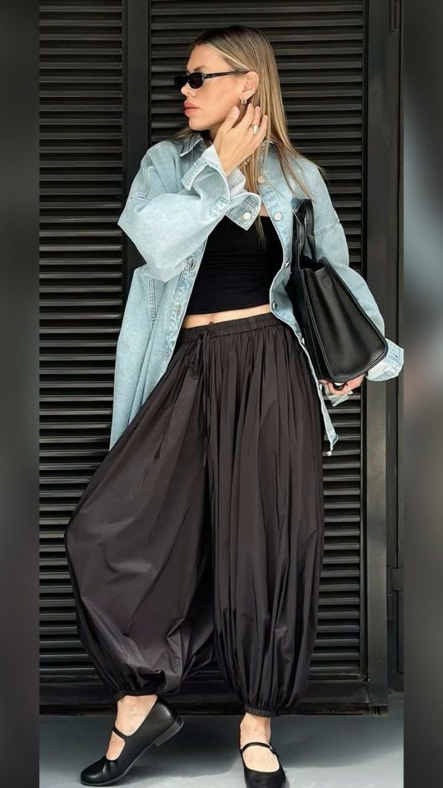 Balloon Pants: Τα παντελόνια που θα αντικαταστήσουν τα jeans το Χειμώνα ...