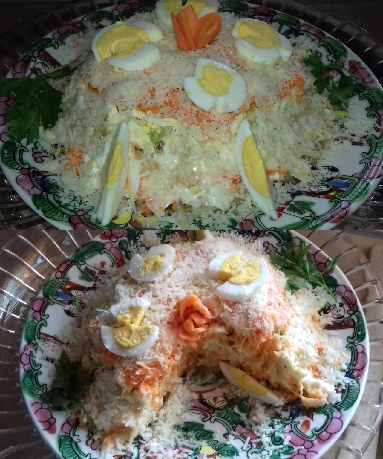 Γαλλική σαλάτα με μήλο για τη Πρωτοχρονιά